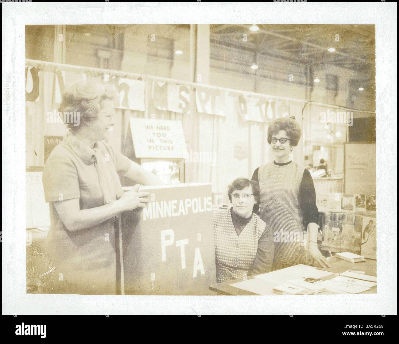 At the Builders Show, the PTA booth featured a raffle with Mary Dwelle ...