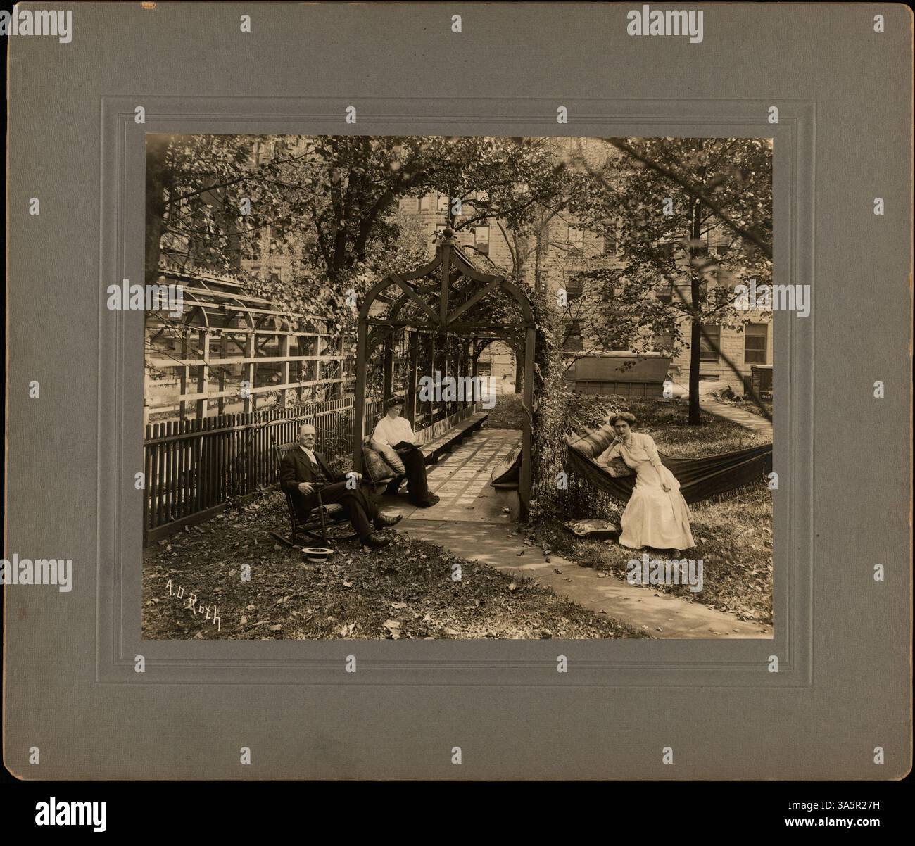 The Gordon family, including Mr. and Mrs. Gordon and their daughter ...