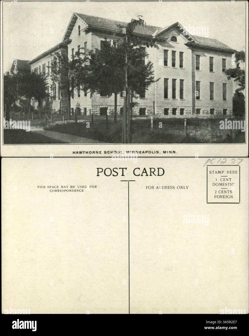 The Hawthorne School, located in Minneapolis, Minnesota, is featured in the Hennepin County ...