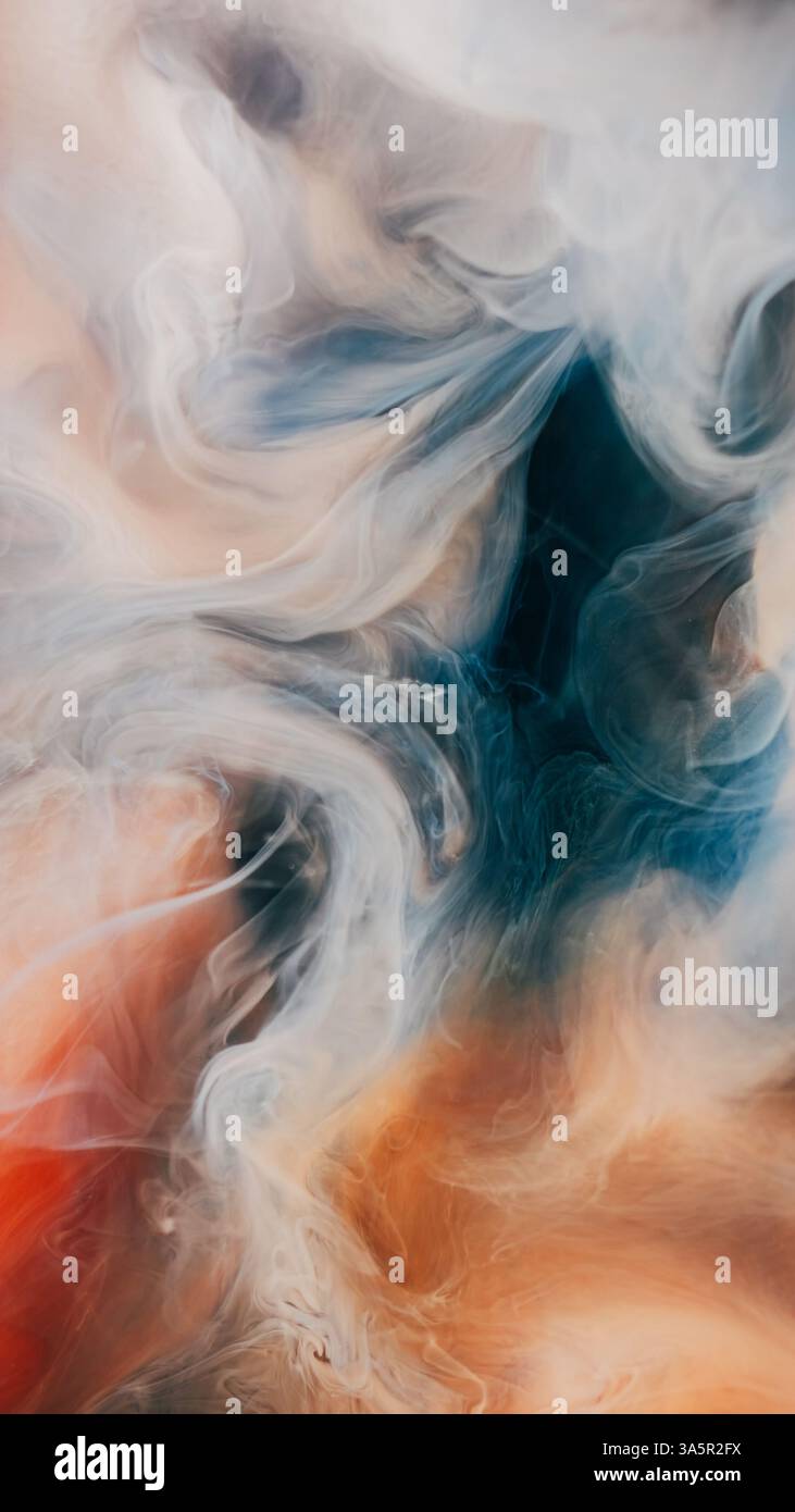 Ink emulsion haze swirl colorful hi-res stock photography and images ...