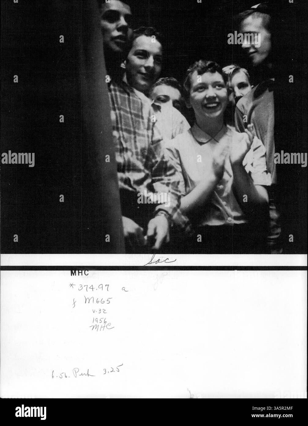 Other significant events from the 1955 1956 academic year hi-res stock ...