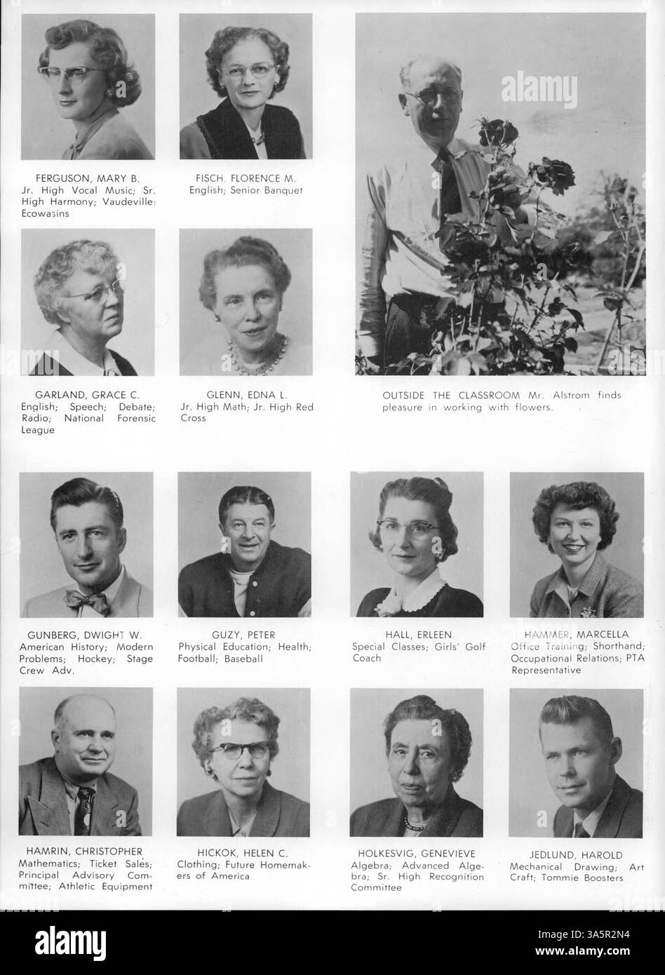 Edison High School's 1956 'Wizard' yearbook documents the ...