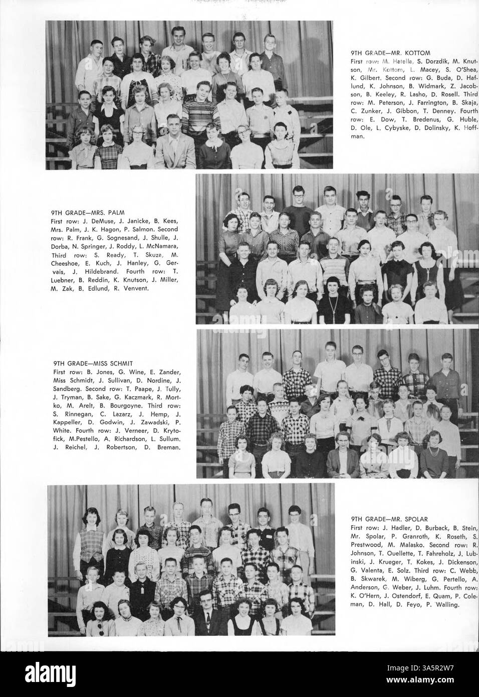 Yearbook from edison high school showcases the key events hi-res stock photography and images ...