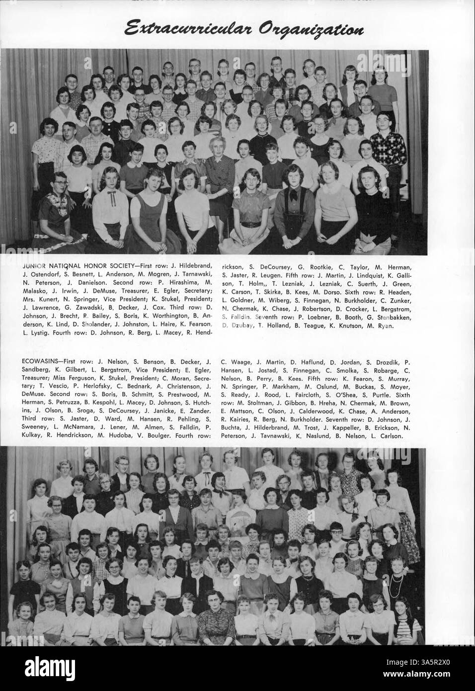 This 1956 'Wizard' yearbook from Edison High School captures the ...