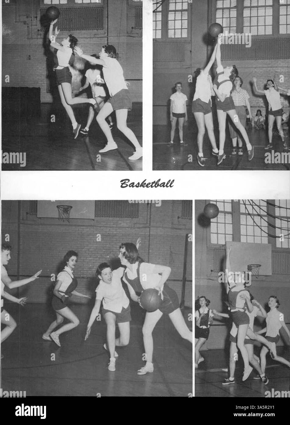 This 1956 edition of the 'Wizard' yearbook documents significant events ...