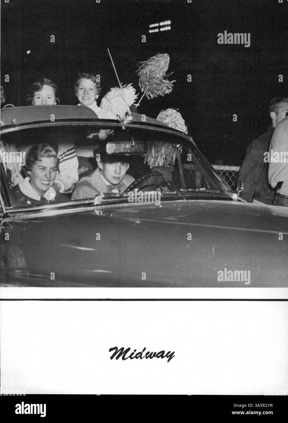 Events that defined the 1955 1956 school year hi-res stock photography ...