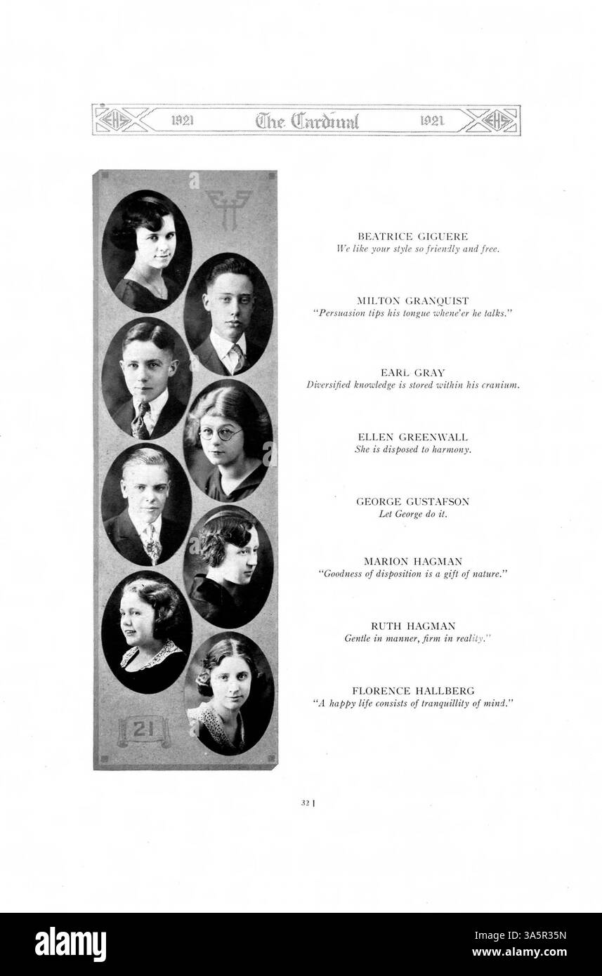 The Cardinal yearbook of 1921 chronicles East High’s academic, athletic ...
