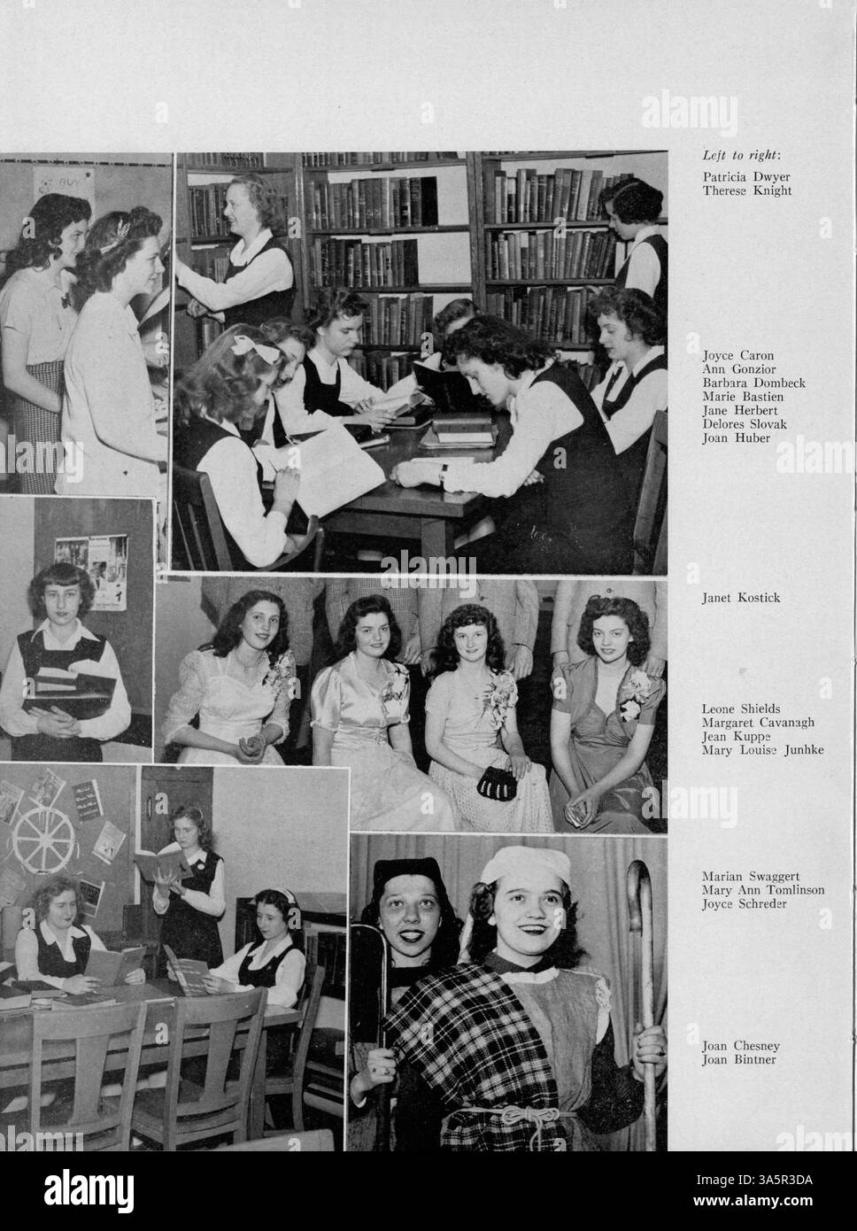 The 1947 edition of St. Anthony High's Paduan yearbook documents ...