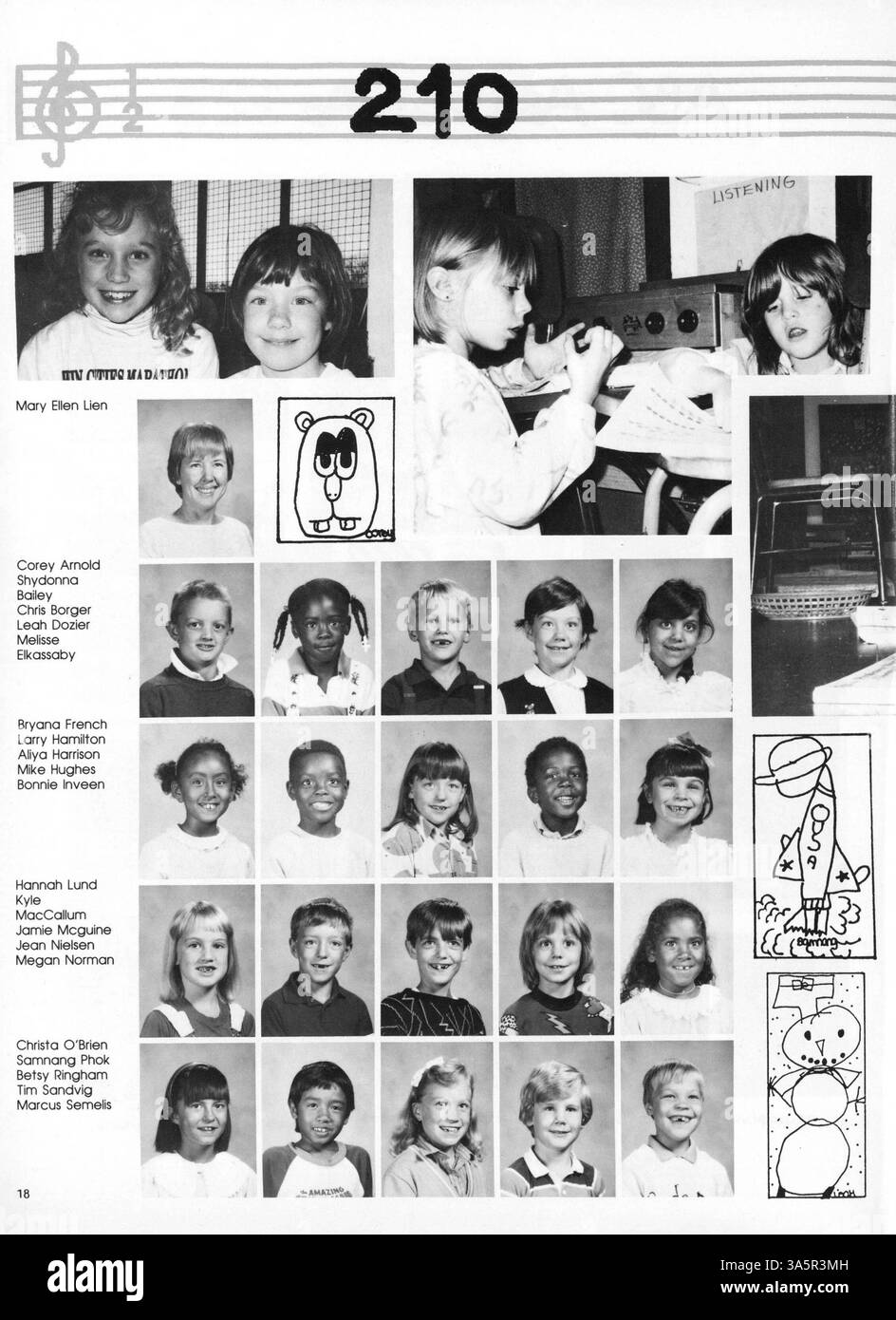 The 1988 yearbook from Clara Barton Open School documents the students ...