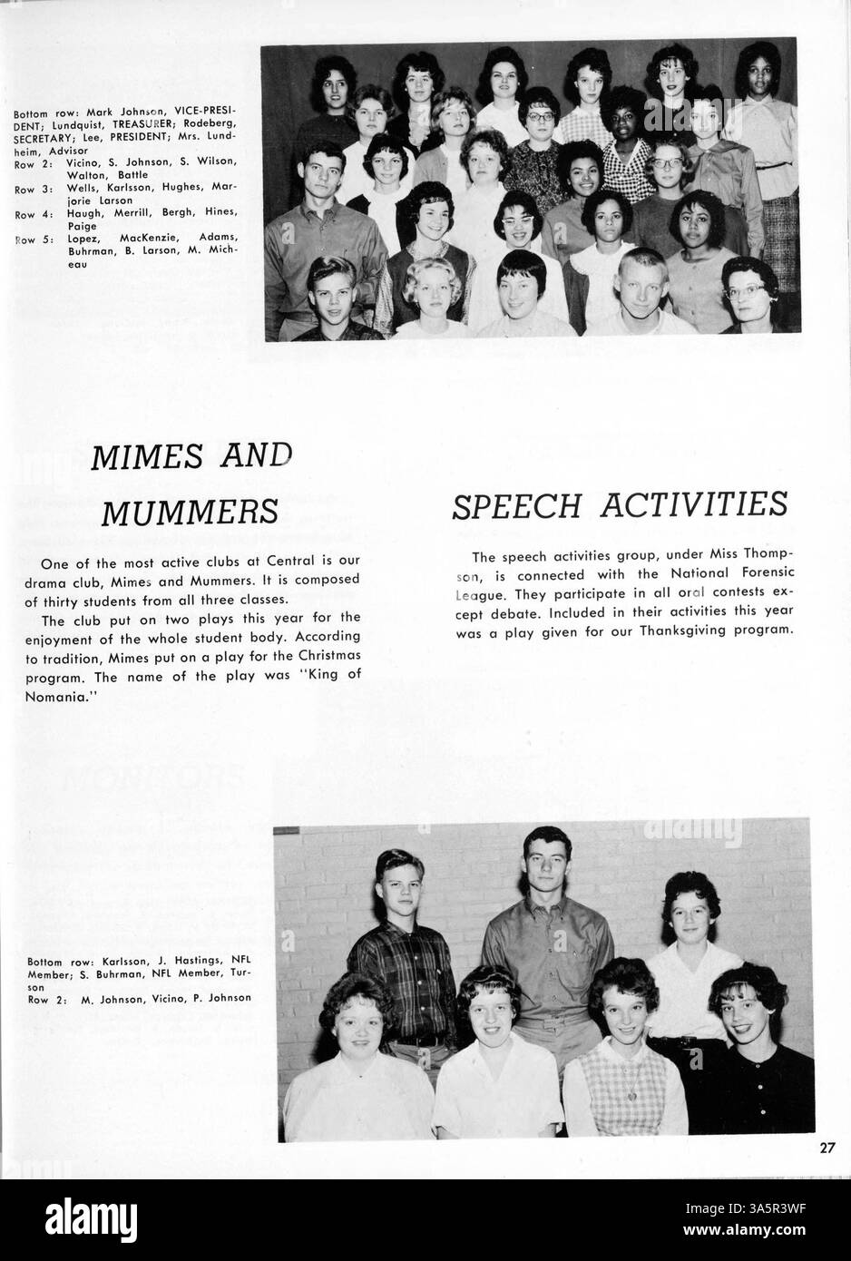 The Centralian 1961 yearbook highlights the students, teachers, clubs ...
