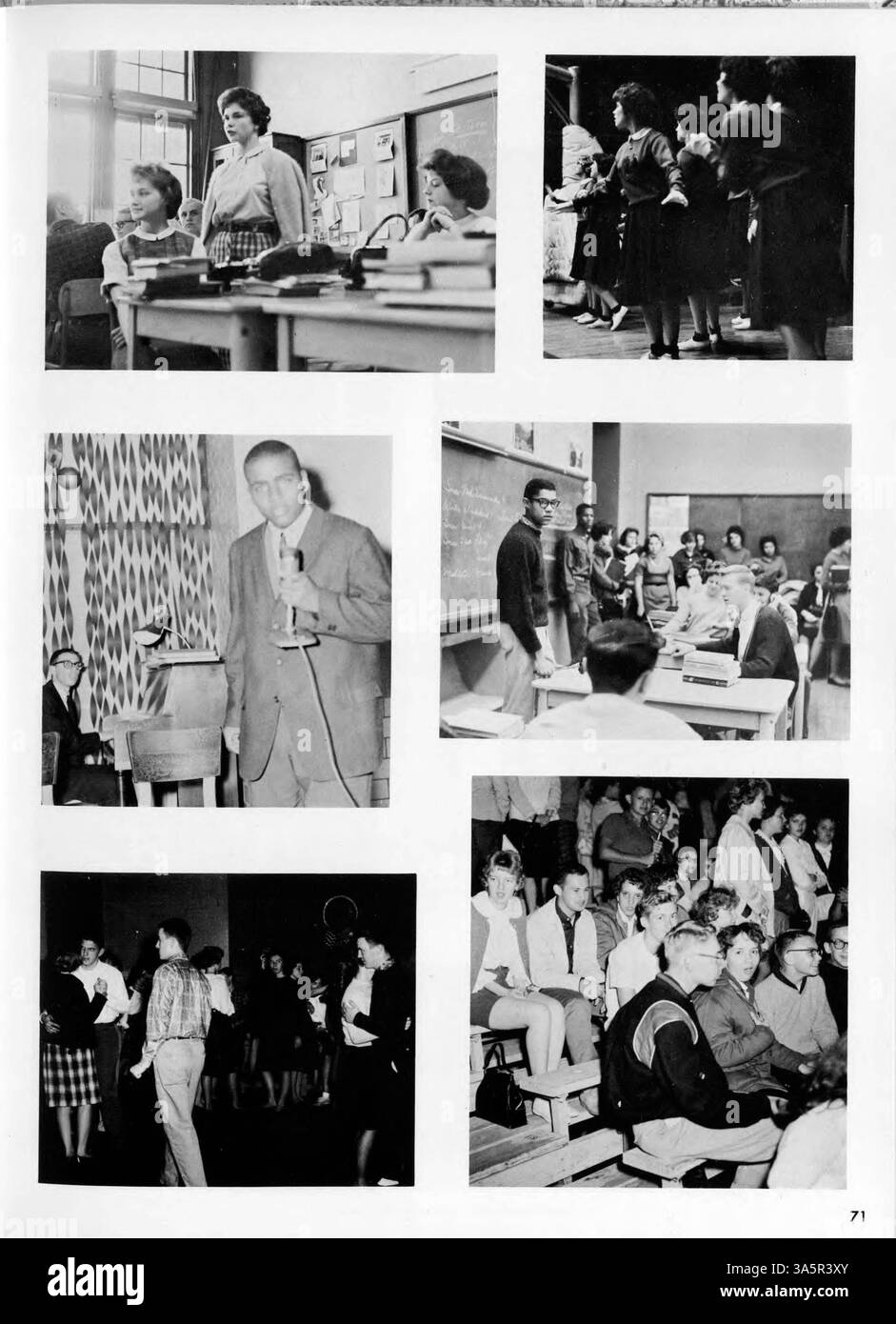 The 1961 Centralian yearbook highlights student life, teacher ...