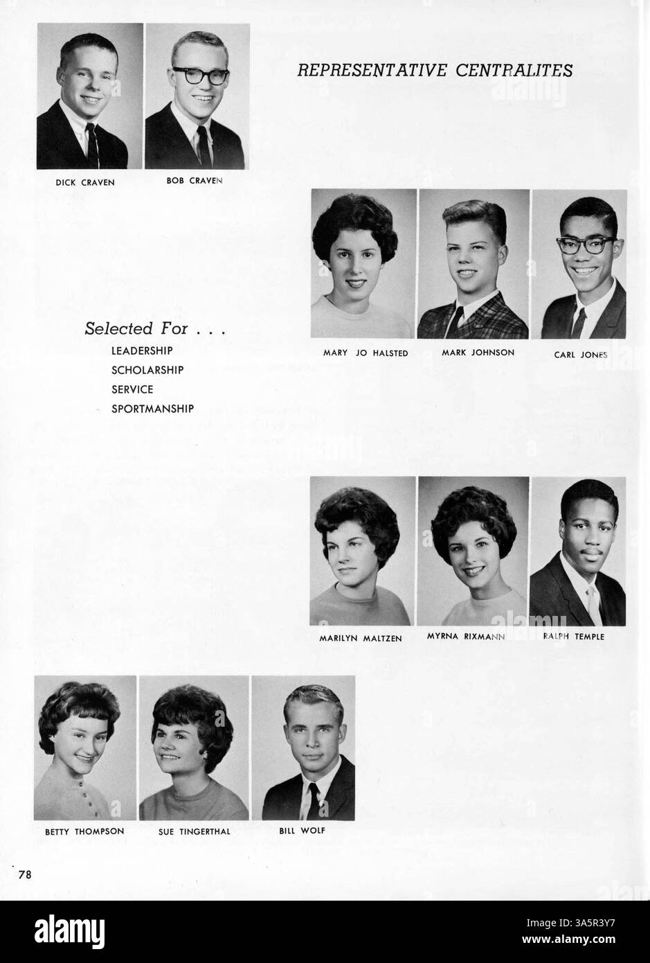 The Centralian yearbook from 1961 documents the school year at Central ...