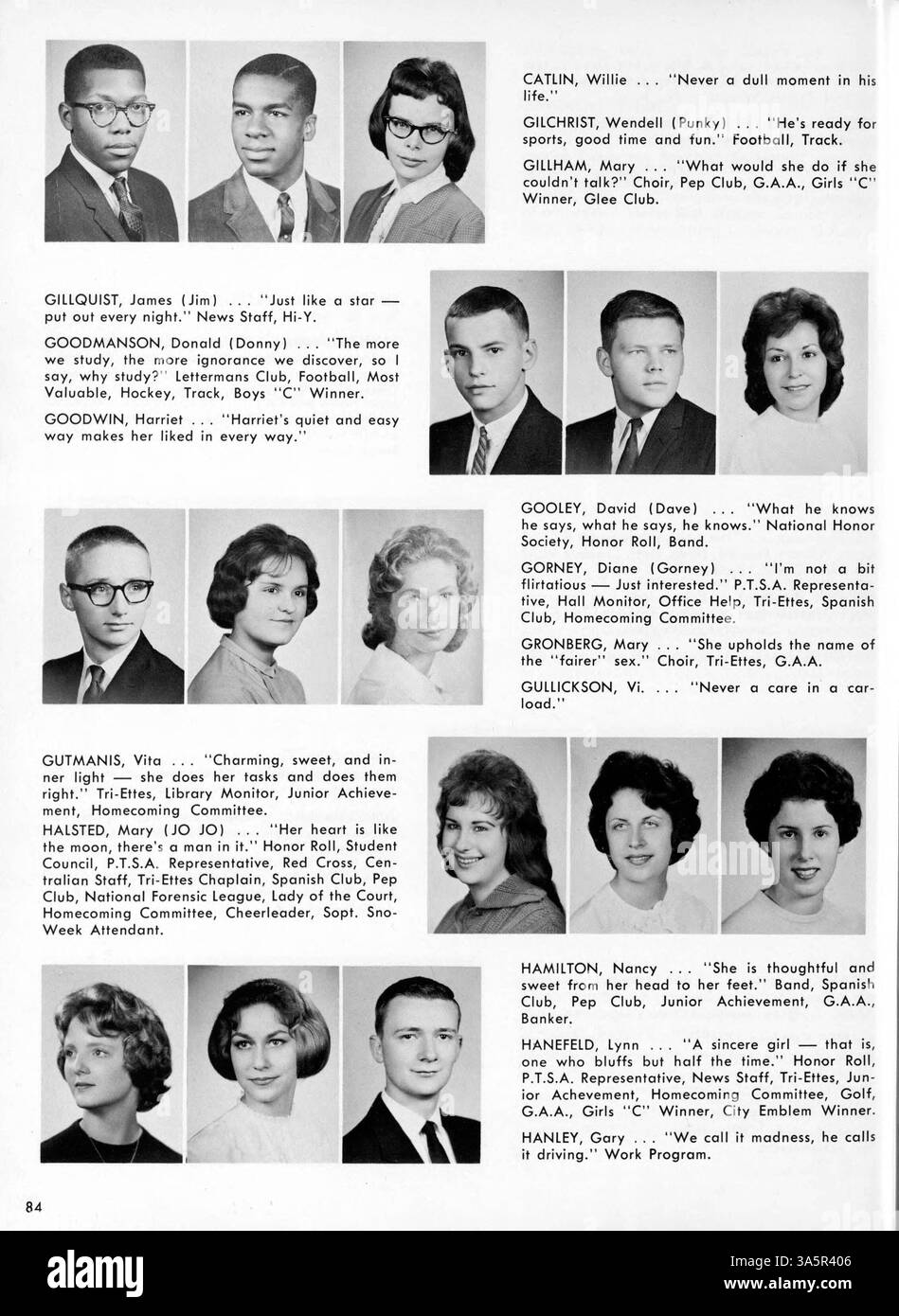 The 1961 Centralian yearbook from Central High School provides a ...