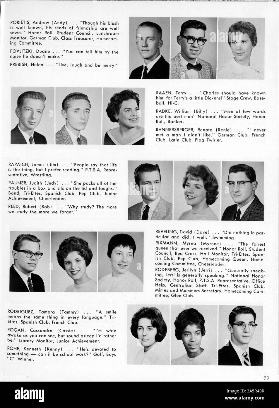 The 1961 Centralian yearbook showcases the diverse range of student ...