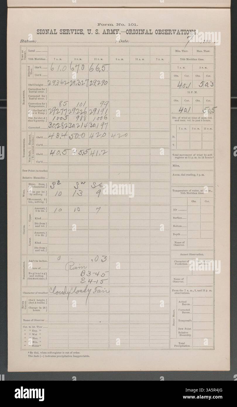 The Carleton College weather service recorded daily temperature ...