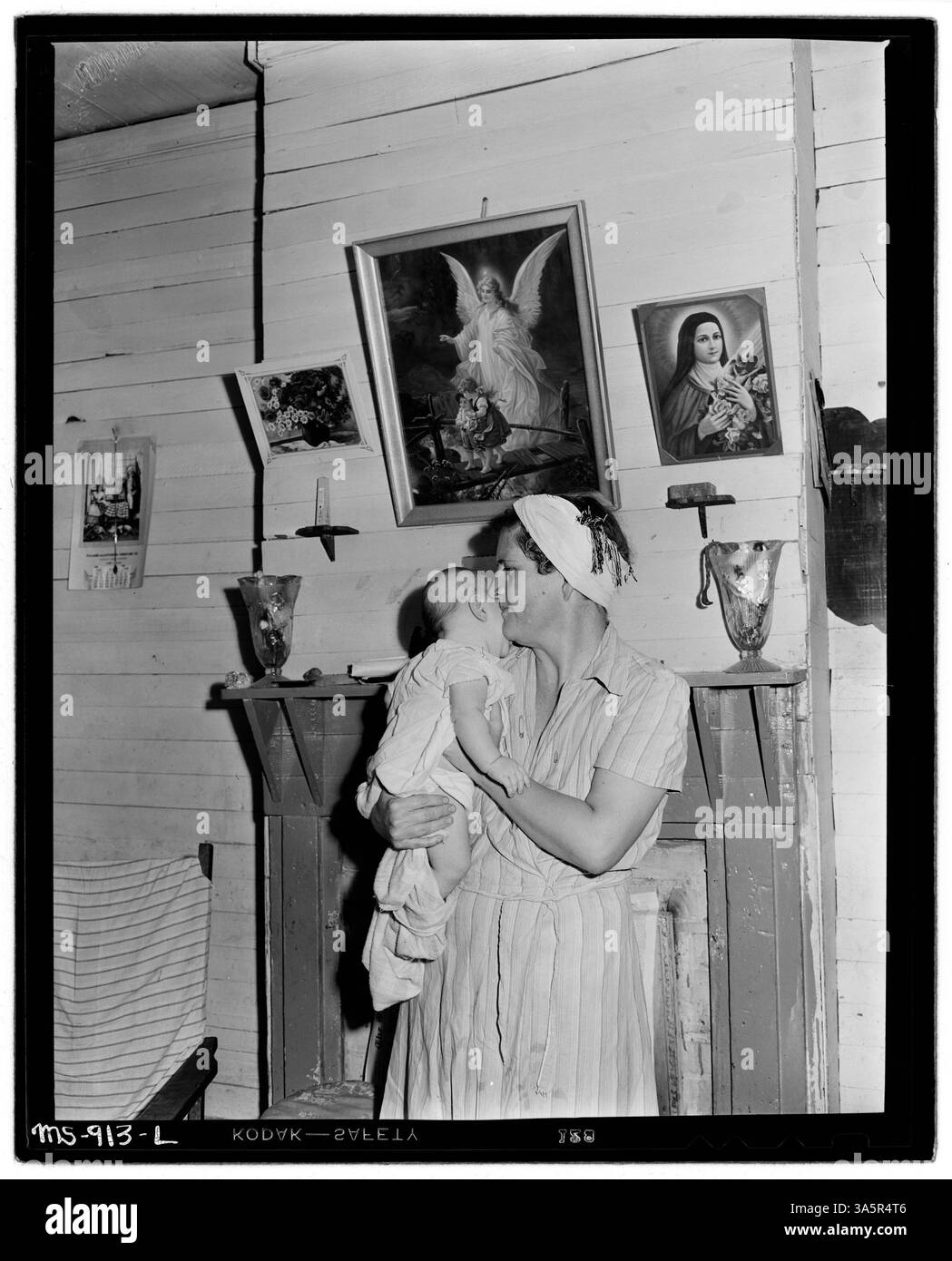 Mrs. Lacey Bernett, wife of a miner at the Brilliant Coal Company’s ...