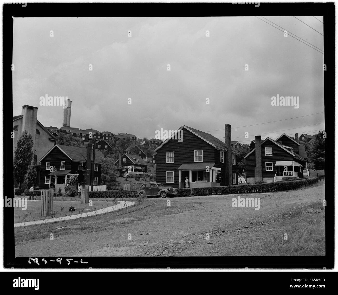 The company housing project near Buckeye Coal Company’s Nemacolin Mine ...