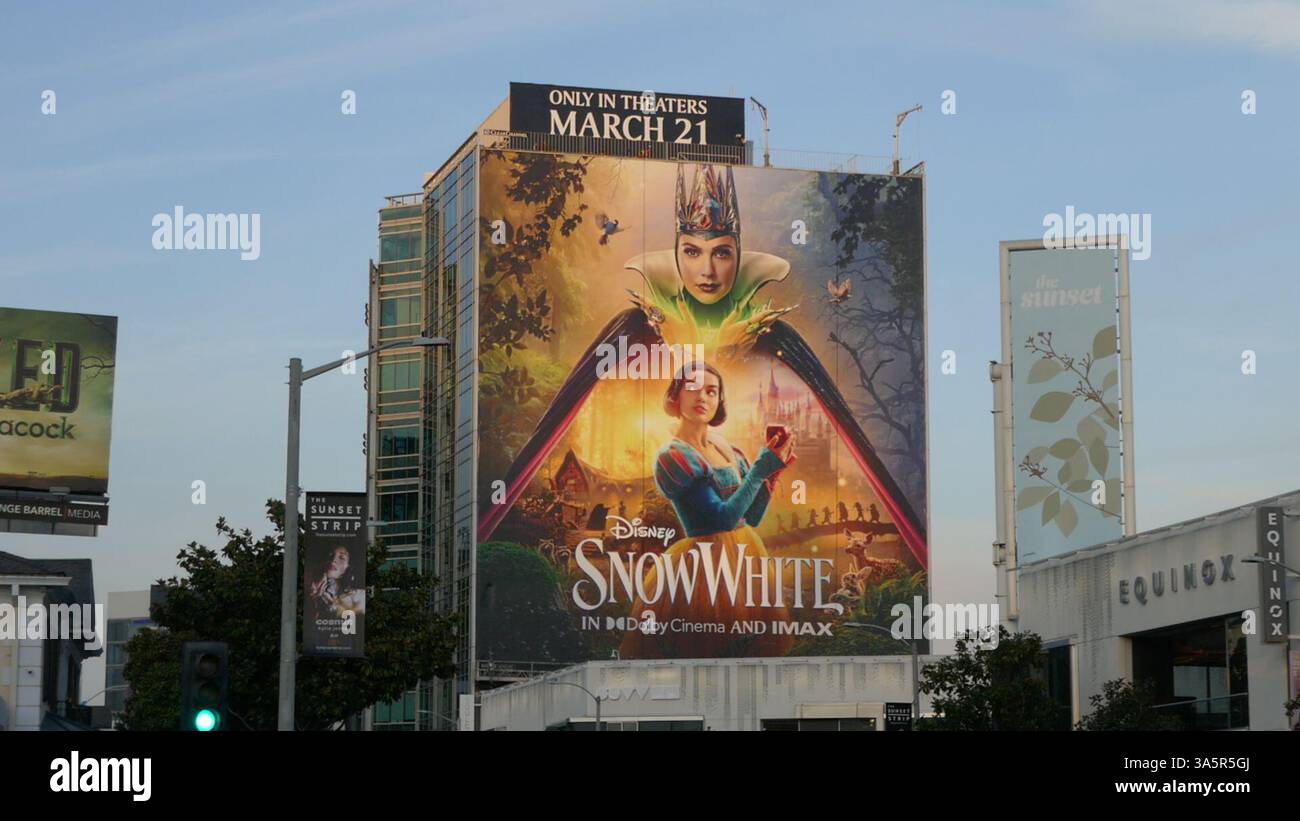 Los Angeles, California, USA 22nd March 2025 Disney Snow White ...