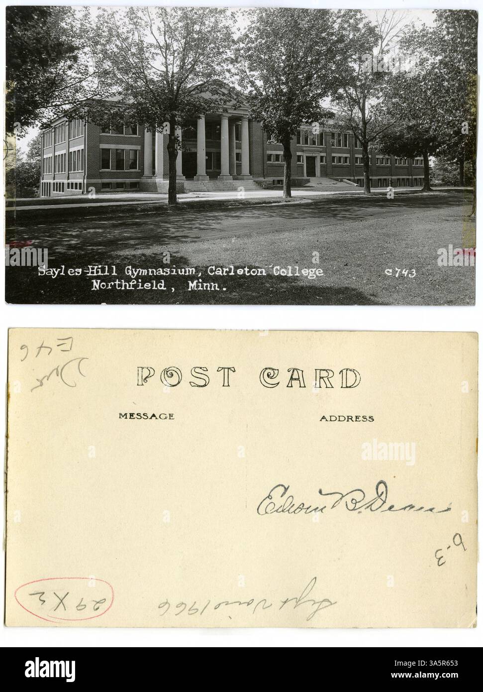 The Sayles-Hill Gymnasium at Carleton College is a prominent campus ...