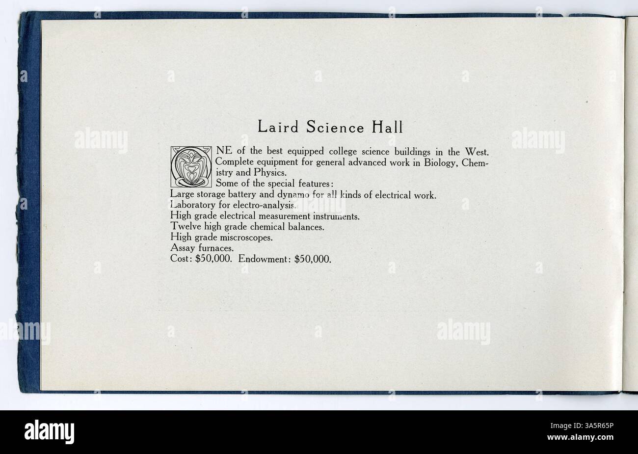 The Carleton College viewbook from 1909 provided detailed information ...