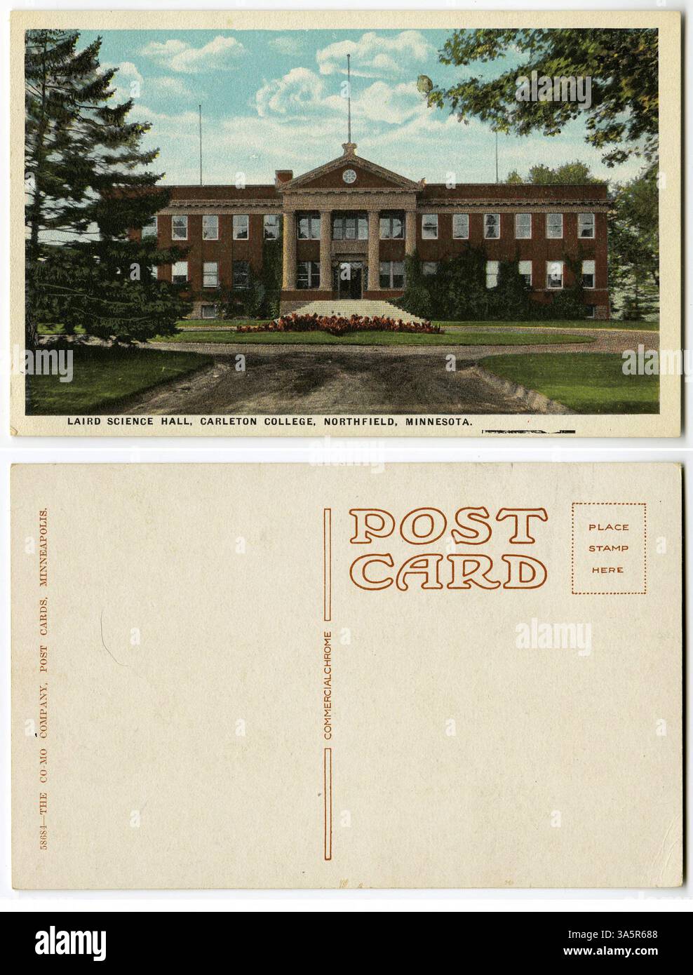Laird Science Hall at Carleton College, depicted in this colorchrome ...