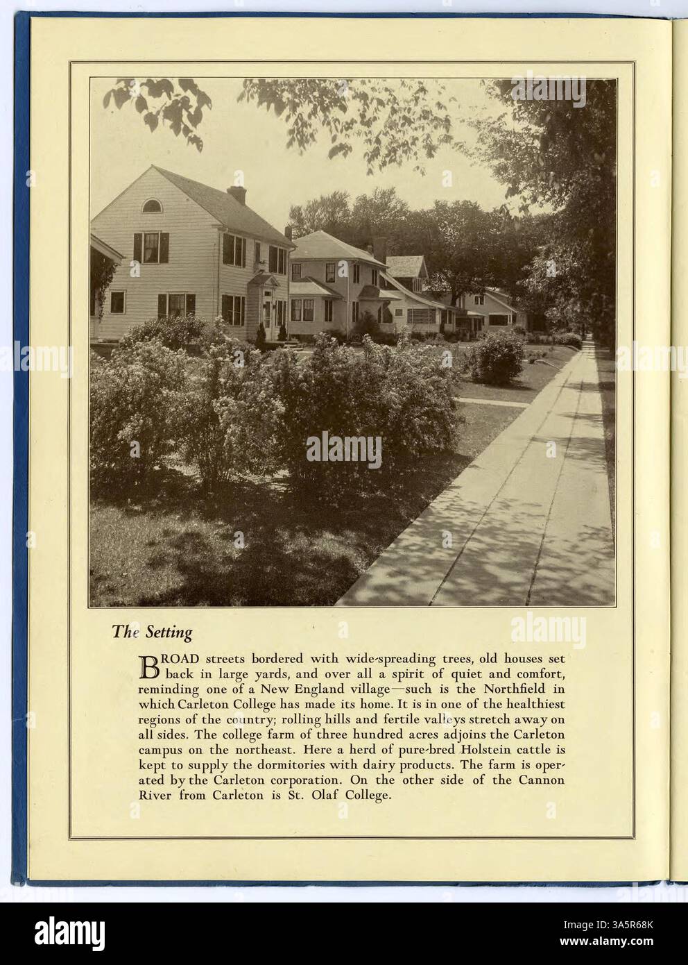 The 1927 carleton college viewbook highlighted new campus develo hi-res ...