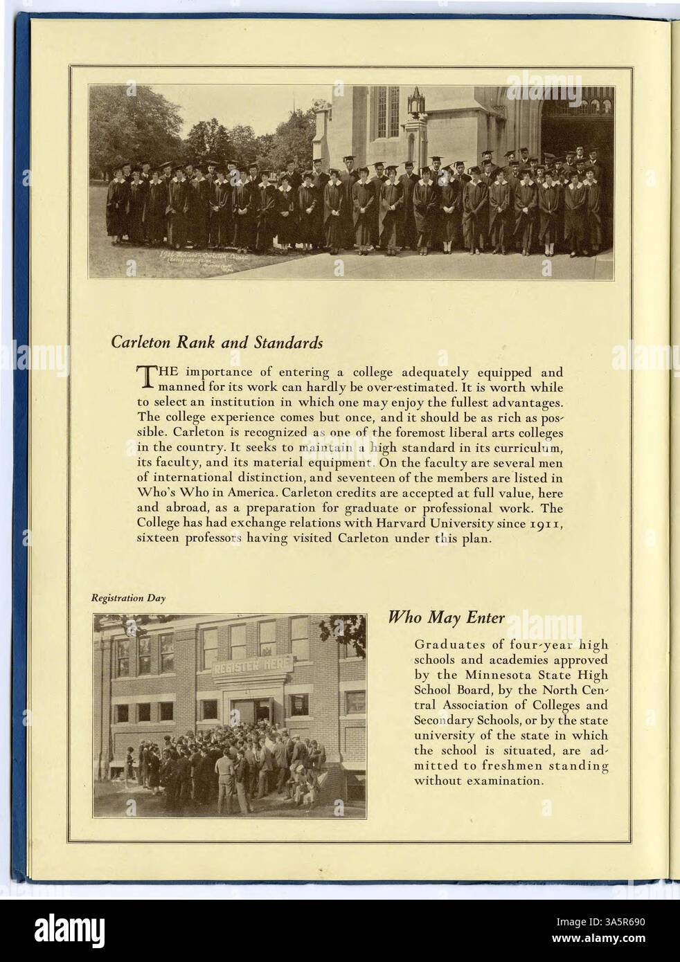 Featuring new dormitories like burton hall and evans hall hi-res stock ...