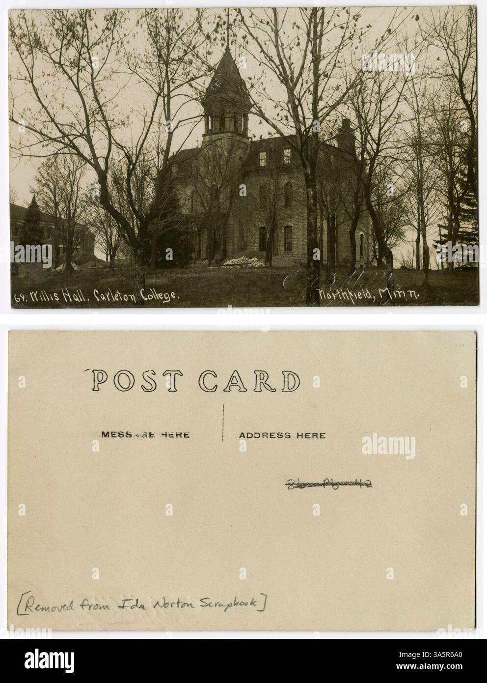 Willis Hall, located on the Carleton College campus in Northfield ...