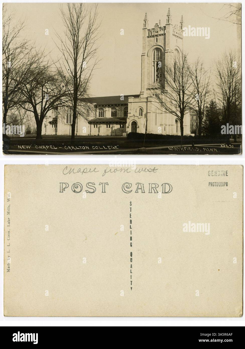 Minnesota the iconic chapel is prominently featured hi-res stock ...