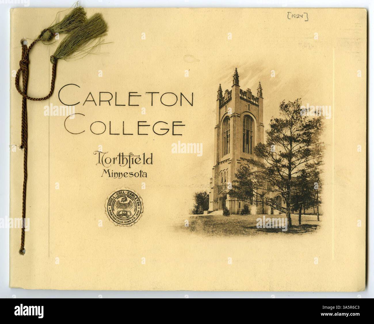 The 1924 Carleton College viewbook designed to introduce the college to ...