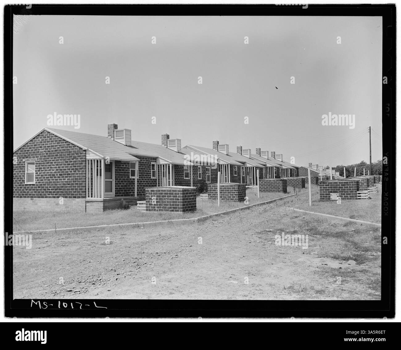 Government housing project originally designed for coal miners, now ...