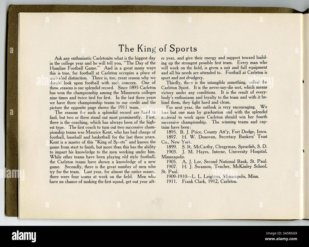 The 1912 Carleton College viewbook was designed to introduce the ...