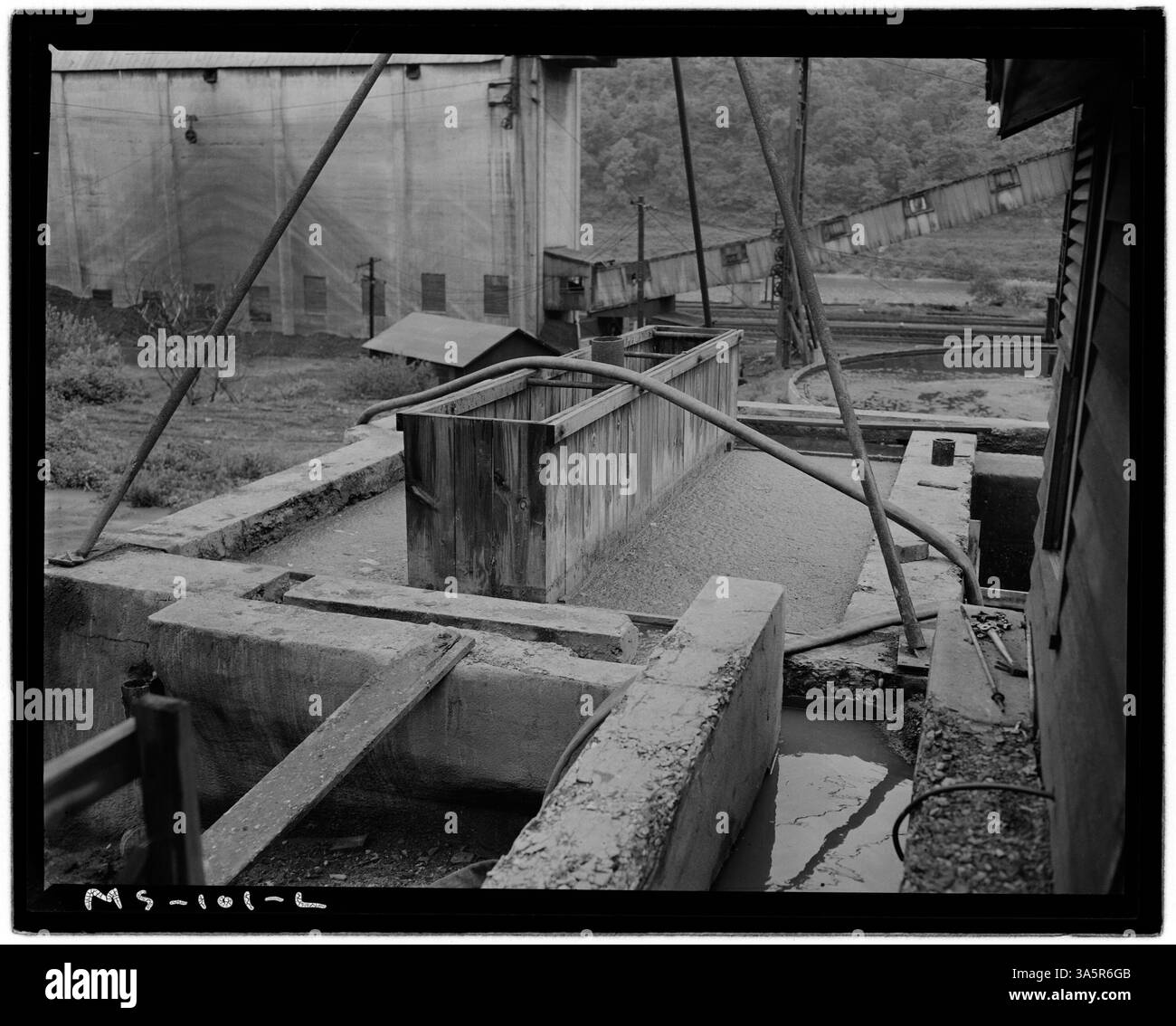 A sewage disposal system using an Imhoff tank at Buckeye Coal Company’s ...