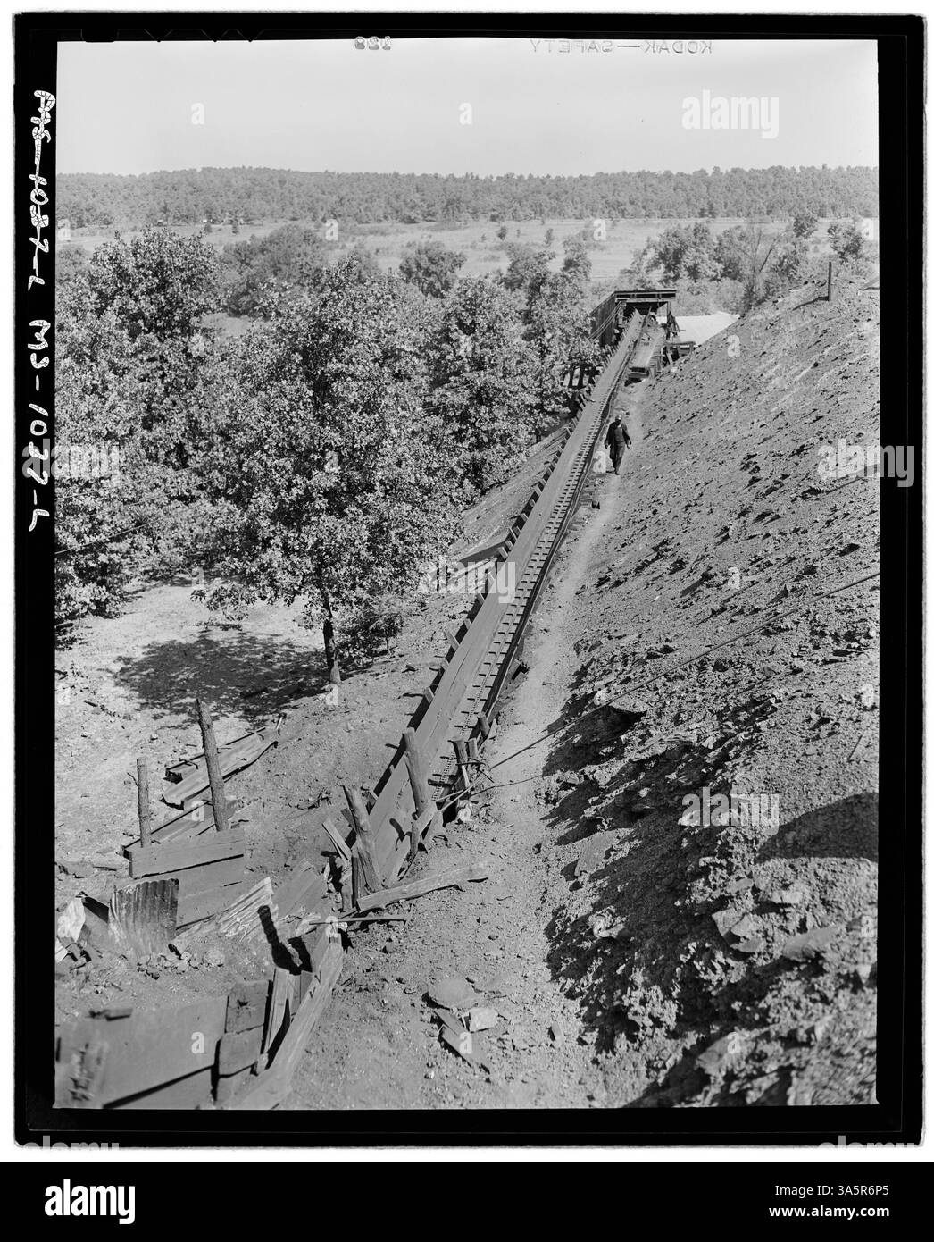 A coal conveyor system at Keener Mining Company's Keener #3 Mine in ...