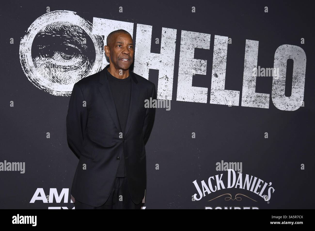 New York, USA. 23rd Mar, 2025. Denzel Washington attends 'Othello' on ...