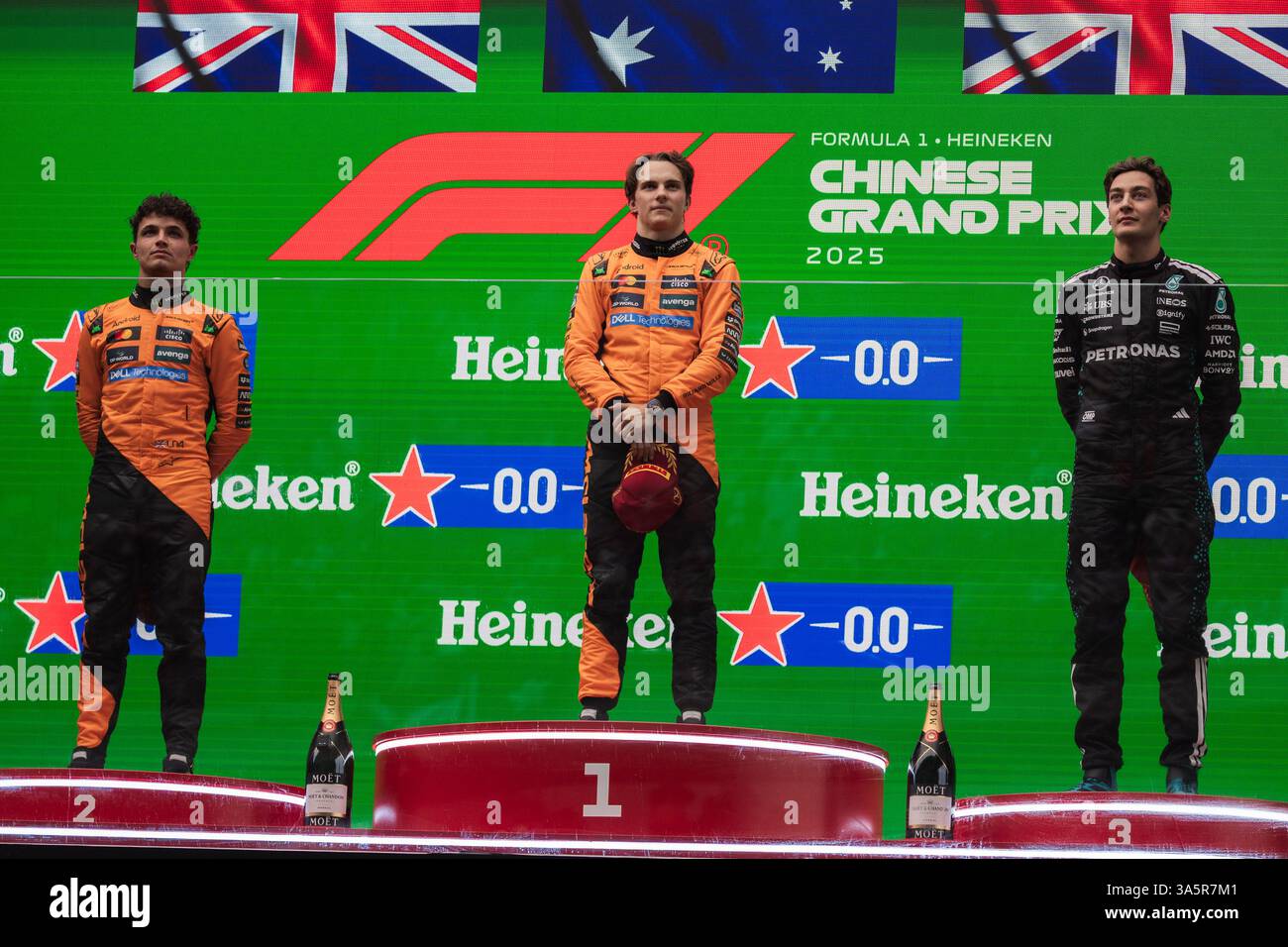 Shanghai International Circuit, Shanghai, China on 23. March.2025 ...