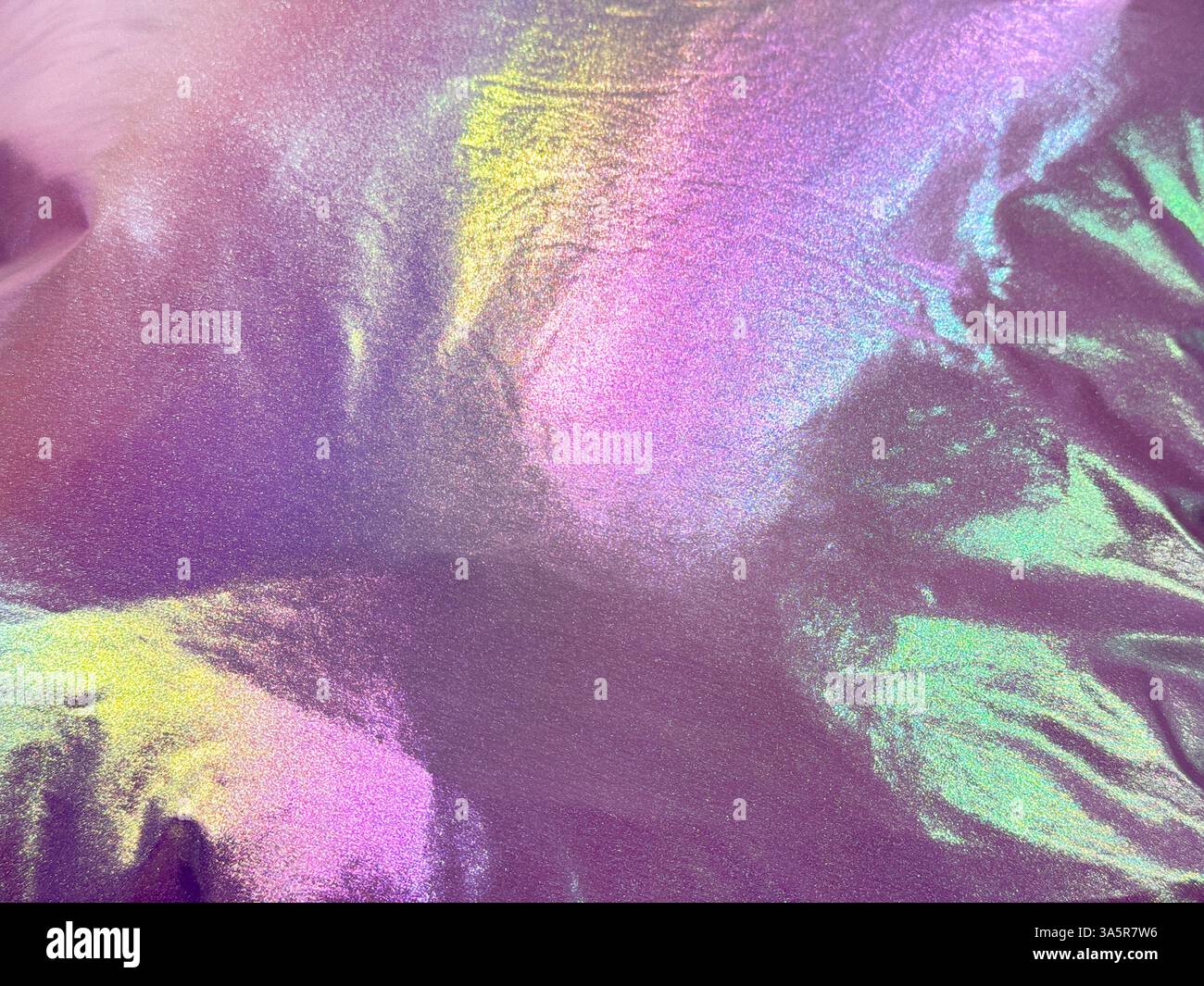 Unique holographic shiny satin fabric that reflects various color ...