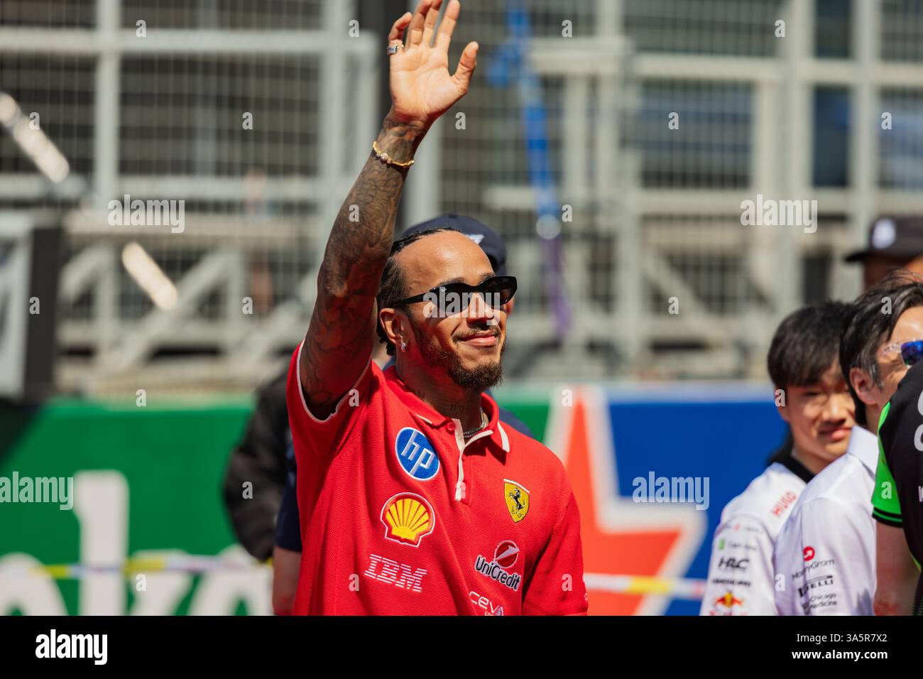 Shanghai International Circuit, Shanghai, China on 23. March.2025 ...
