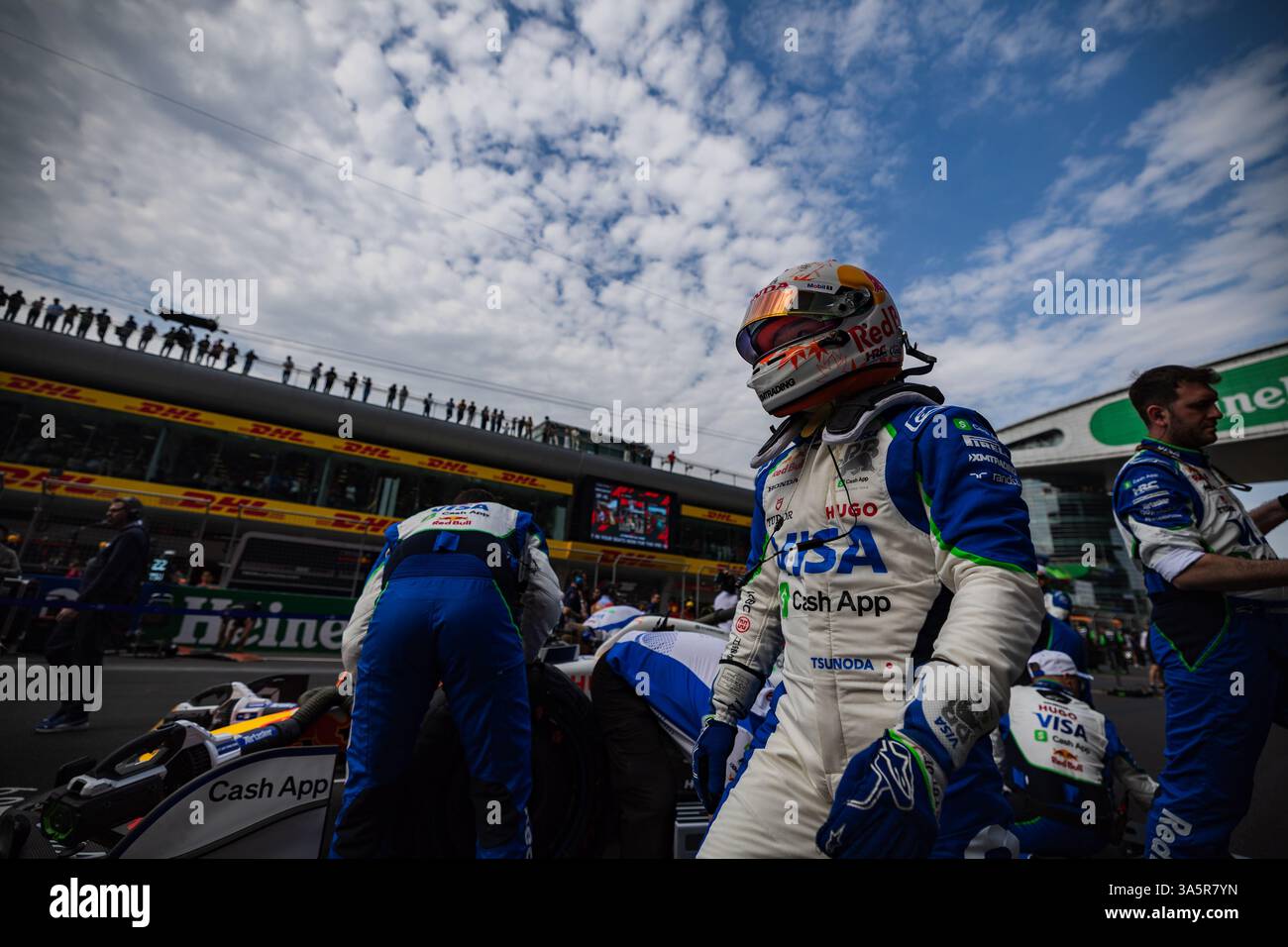 Shanghai International Circuit, Shanghai, China on 23. March.2025; Yuki ...