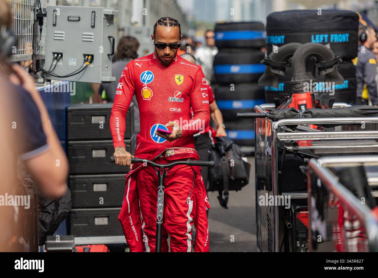 Shanghai International Circuit, Shanghai, China on 23. March.2025 ...