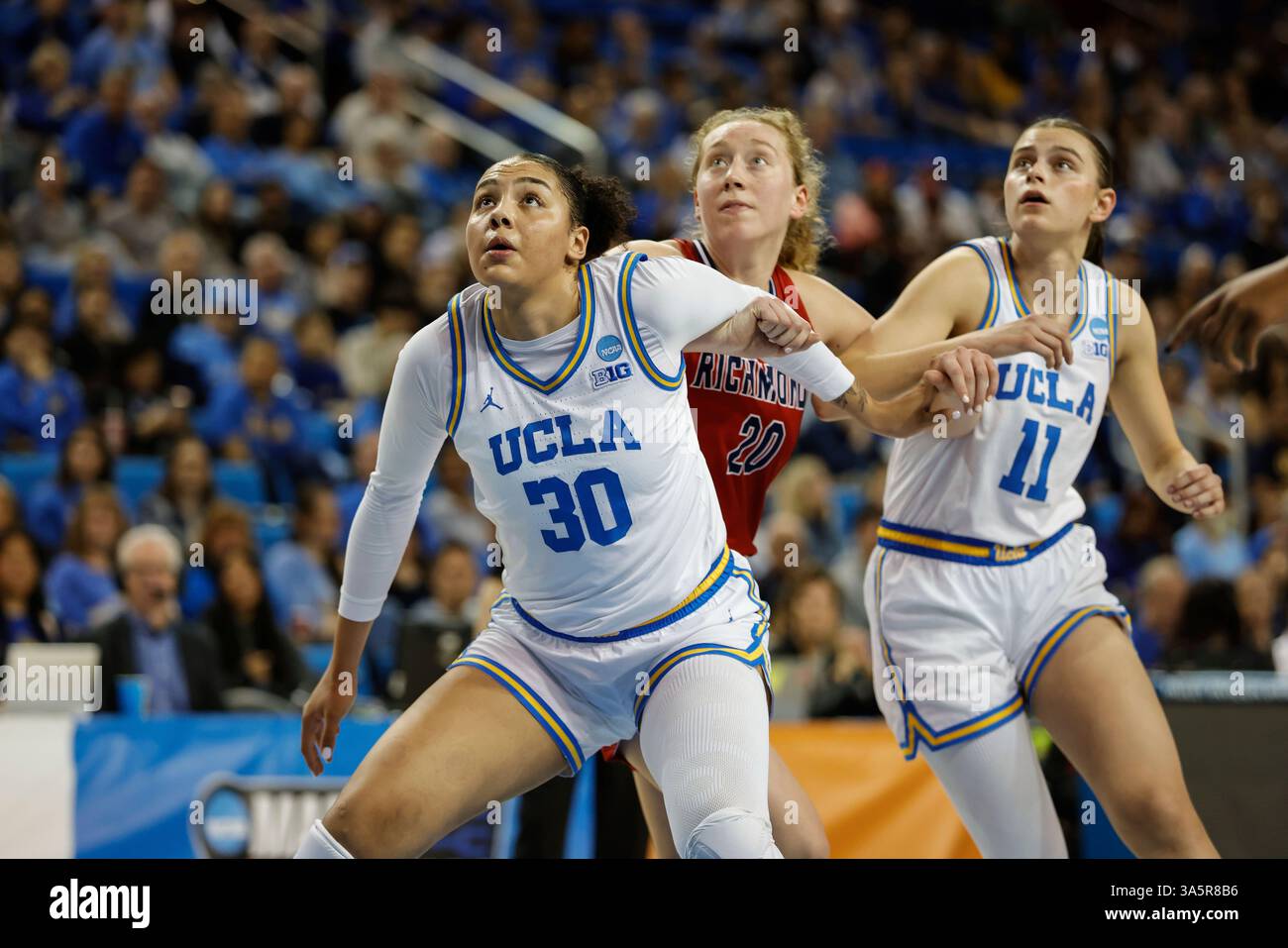 LOS ANGELES, CA - MARCH 23: UCLA Bruins forward Timea Gardiner (30 ...