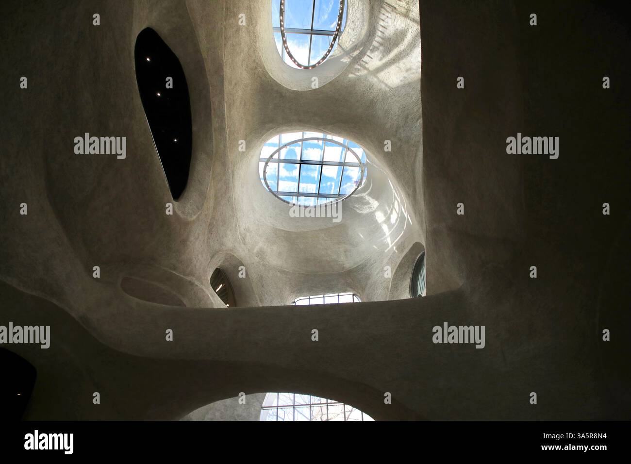 New York, United States. 10th Feb, 2025. The main hall of the Gilder ...