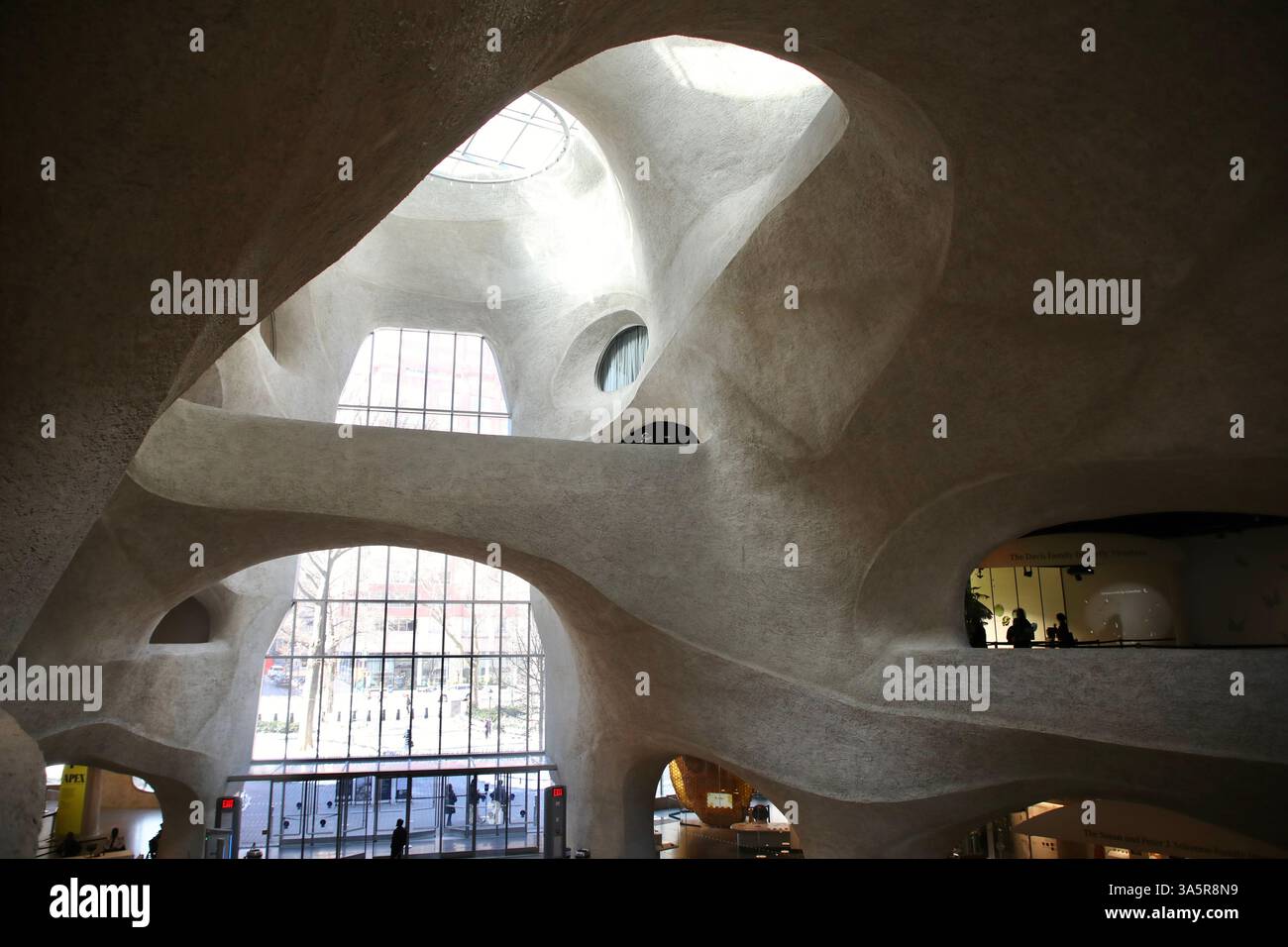 New York, United States. 10th Feb, 2025. The main hall of the Gilder ...