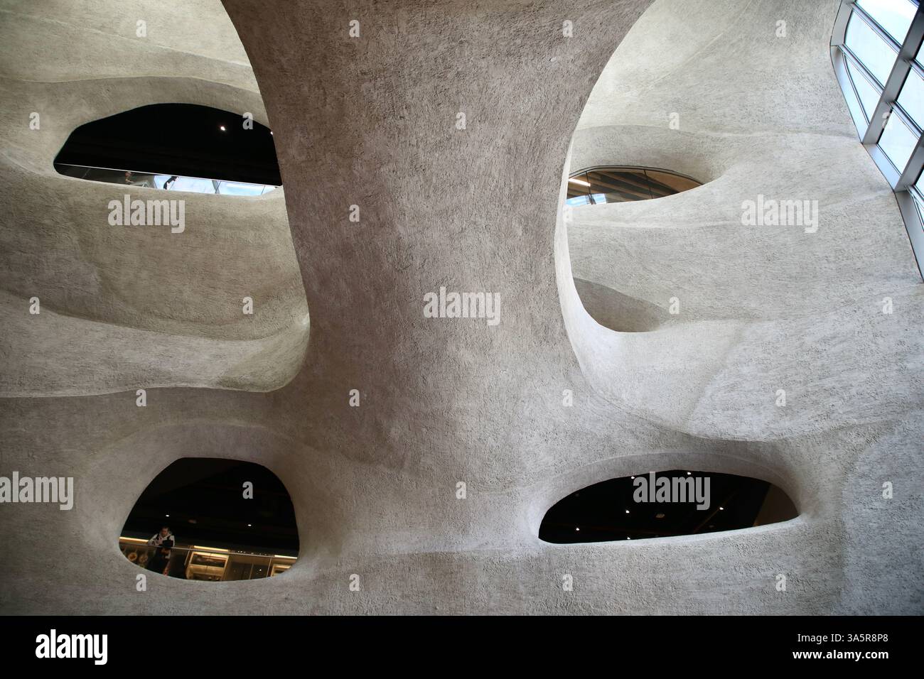 New York, United States. 10th Feb, 2025. The main hall of the Gilder ...