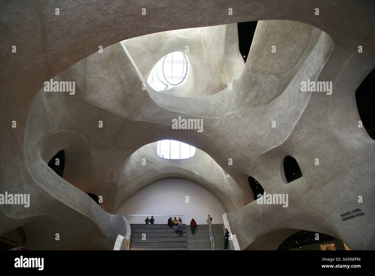 The main hall of the Gilder Center in Manhattan, New York, USA ...