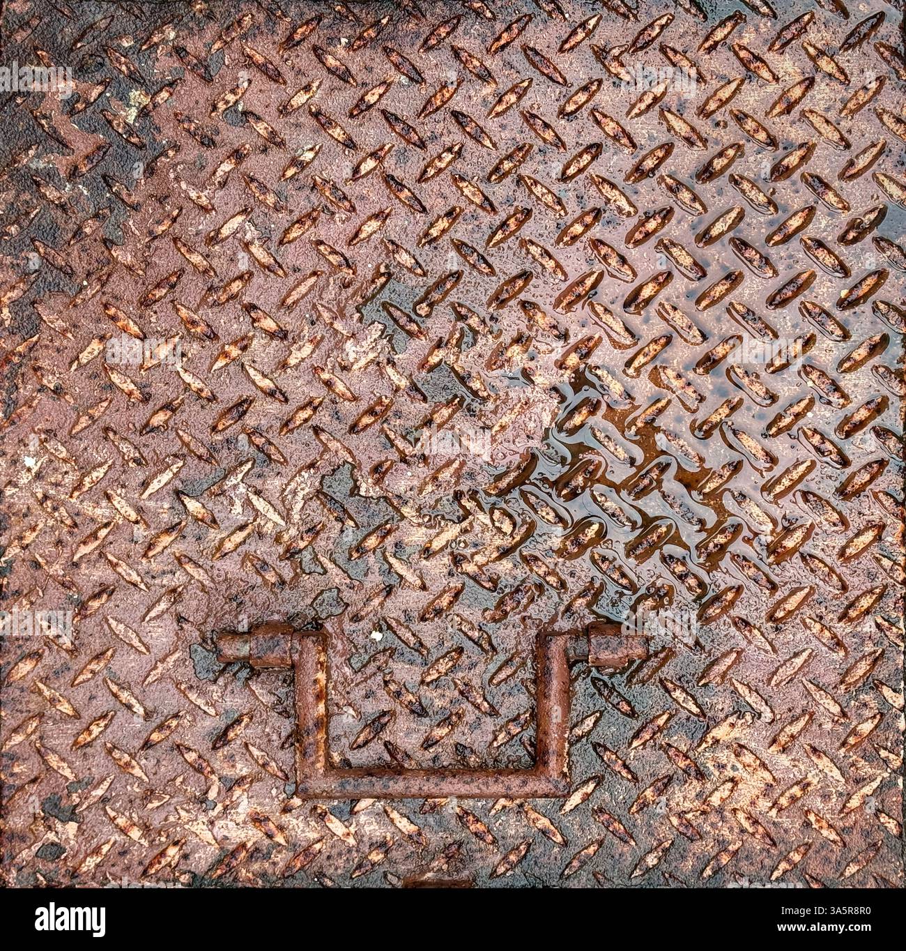 Tread plate cover hi-res stock photography and images - Alamy