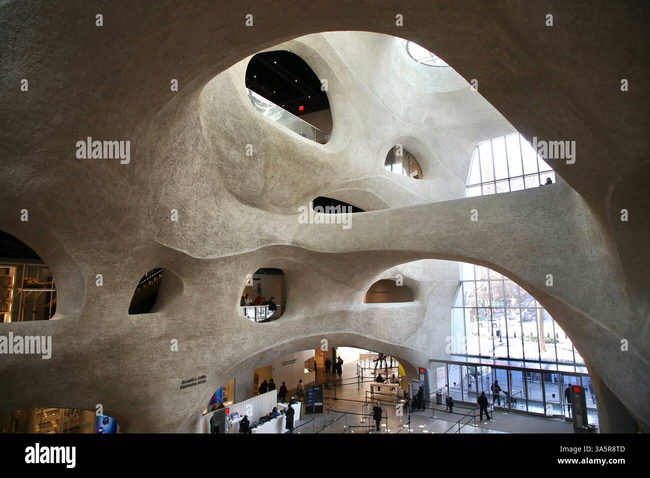 New York, United States. 10th Feb, 2025. The main hall of the Gilder ...