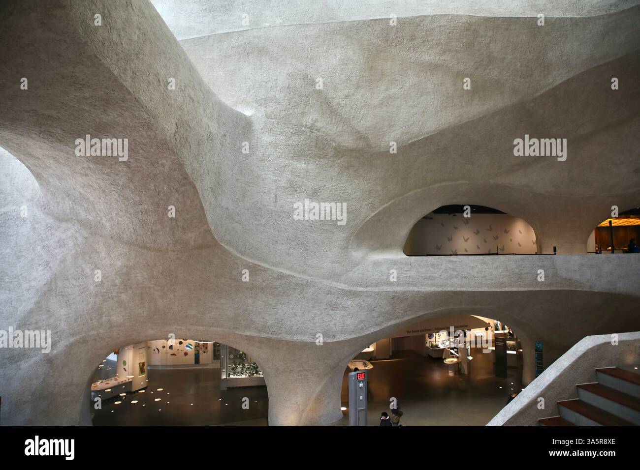 New York, United States. 10th Feb, 2025. The main hall of the Gilder ...