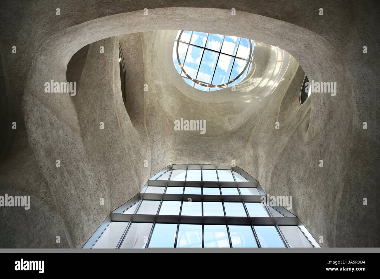 New York, USA. 10th Feb, 2025. The main hall of the Gilder Center in ...
