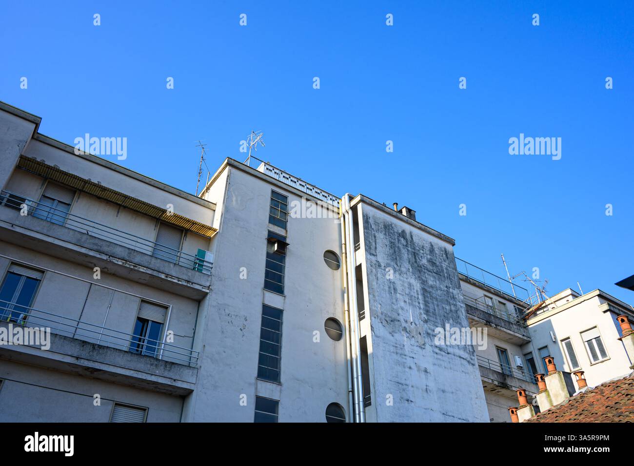 Old Milan apartment buildings – Milan, Italy – 03 March 2025 Stock ...